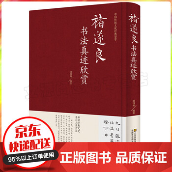 中国传统文化经典荟萃一褚遂良书法真迹欣赏（精装）大字阴符经雁塔圣教序楷书行书毛笔字帖碑帖作品集 褐色