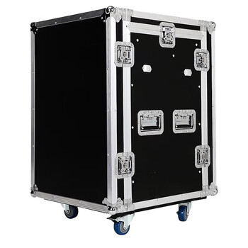 【首卫者GR-ZS197】首卫者 16u航空箱 多功能功放机柜音响柜空机箱 16U/防震/带抽屉 一侧工作台 GR-ZS197【行情 报价 ...