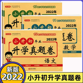 2023一本小学语文数学英语基础知识大盘点 小学知识大全四五六年级考试总复习资料书人教版 小升初语文数学英语必背考点工具书 升学真题卷语+数+英