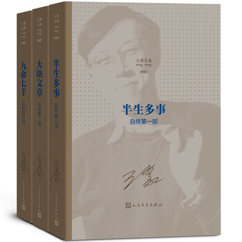 王蒙文集之：半生多事 大块文章 九命七羊：自传（全三部）
