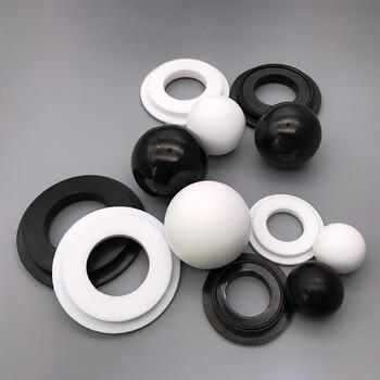 【上陶鲸水泵配件】上陶鲸 气动隔膜泵水泵易损配件丁腈/四氟密封球/球座 QBY-25/40四氟球40mm 【行情 报价 价格 评测】-京东