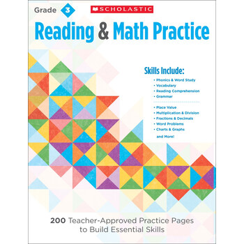 READING & MATH PRACTICE: GRADE 3 阅读和数学练习:三年级 英文原版