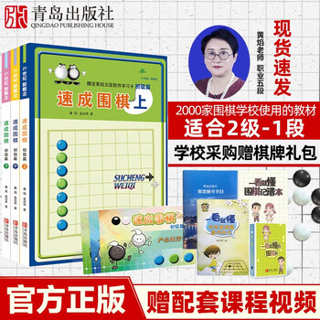 21世纪新概念速成围棋初级篇-上中下（3册）赠学习卡黄焰金成来新概念速成围棋 初级入门围棋