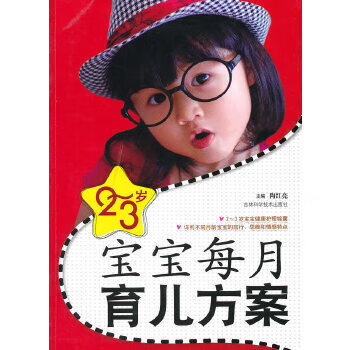 2-3岁宝宝每月育儿方案 9787538446876