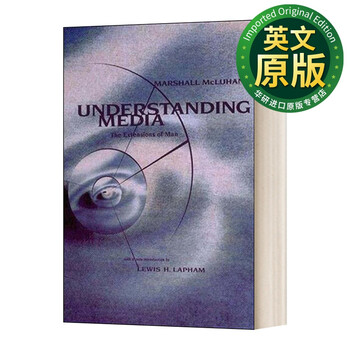 华研原版 Understanding Media 马素 麦克鲁汉 理解媒体人的延伸 英文版 进口英语原版书籍 英文原版