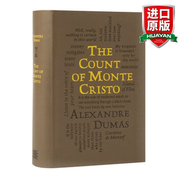 Count of Monte Cristo 英文原版 基督山伯爵 字云经典系列 皮质封面 Alexandre Dumas 英文版