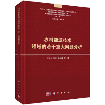 农村能源技术领域的若干重大问题分析