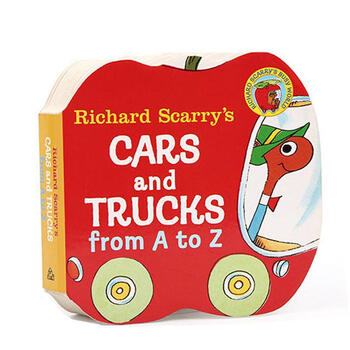 Richard Scarry's Cars Trucks A to Z 斯凯瑞童书英文原版绘本纸板书