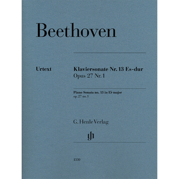 贝多芬 降E大调钢琴奏鸣曲 no.十三 op. 27 Beethoven, Ludwig van 
