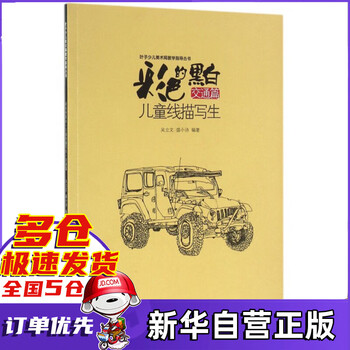 彩色的黑白(儿童线描写生交通篇)/叶子少儿美术网教学指导丛书