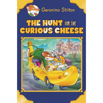 学乐 老鼠记者：猎取芝士 英文原版进口 儿童漫画桥梁书 Geronimo Stilton：The Hunt for the Curious Cheese（7-12岁） 