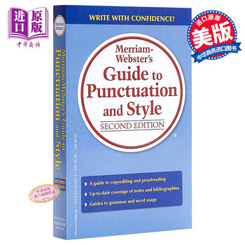 英文原版Merriam-Webster's Guide to Punctuation