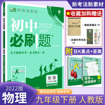 【科目自选】2023版初中必刷题九年级 九下物理 人教版