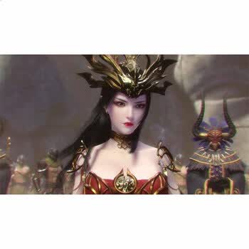 美杜莎女王海报墙贴卧室男生美女萧炎熏儿画斗破苍穹海报贴纸云韵 浅紫色 编号023 （pp背胶纸）57x32cm 拍2发4以此类推上不