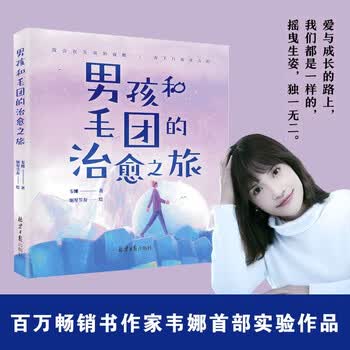正版 男孩和毛团的治愈之旅 百万畅销书作家韦娜、暖男插画师钢琴节奏 满怀诚意口碑之作青春都市情感