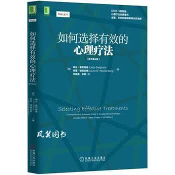 如何选择有效的心理疗法（原书第4版） （美）琳达·塞利格曼 (Linda Seligman) 劳 机