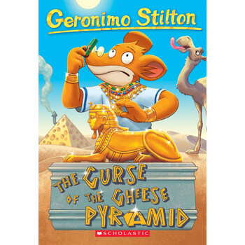 Geronimo Stilton #2: The Curse of the Cheese Pyramid老鼠记者系列2：奶酪金字塔的诅咒 英文原版 进口故事书
