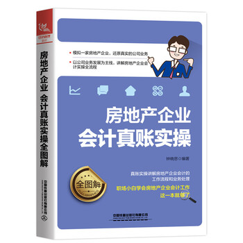 房地产企业会计真账实全图解 建筑 书籍