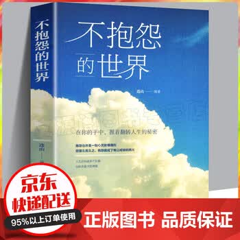 不抱怨的世界 连山著 在你手中握着翻转人生的秘密 青春正能量文学励志书 人生哲学心灵鸡汤书籍