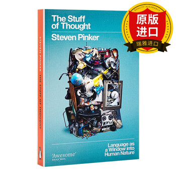英文原版 The Stuff of Thought 思维之所倚 语言是人性的窗口 英文版