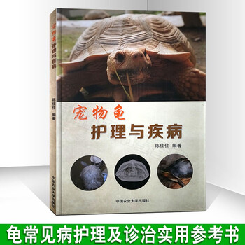 宠物龟护理与疾病 陈佳佳 中国农业大学出版社 动物医学书籍正版 宠物龟疾病防治 龟病疾病防治诊治技术大全 宠物龟喂养饲料教程 宠物龟疾病治疗书籍 养乌龟技巧书