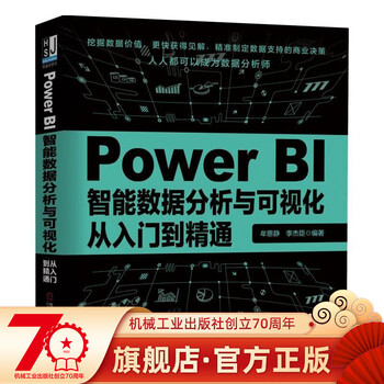 Power BI智能数据分析与可视化从入门到精通 牟恩静 李杰臣 powerbi自学 数据可视化