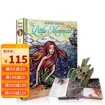 进口英文原版The Little Mermaid (Pop-Up)美人鱼 儿童玩具立体书