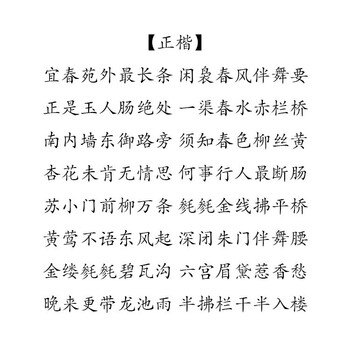 2022年公务员申论范文考试字帖国考公考行书楷书临摹钢笔练字帖 正楷套餐一：具体见详情页