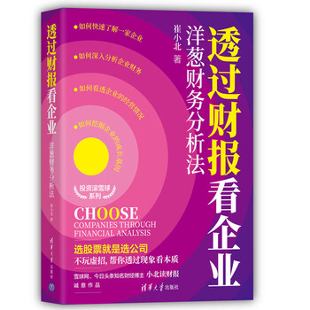 透过财报看企业 洋葱财务分析法 崔小北 财务报表分析从入门到精通财务管理会计书籍