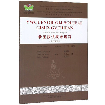 壮医技法技术规范（壮汉双语）/中国壮医病证诊疗规范丛书·中国东盟传统医药文库