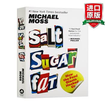 英文原版 盐 糖 脂肪如何吸引我们 Salt Sugar Fat