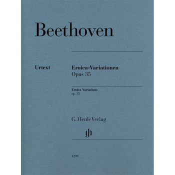亨乐原版 贝多芬英雄变奏曲 op.35 Beethoven Ludwig van HN1299