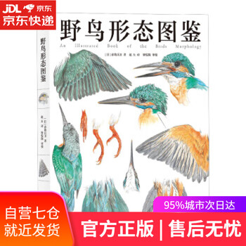 【正版图书】野鸟形态图鉴 [日]赤勘兵卫,赵天 浙江教育出版社