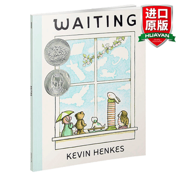 英文原版绘本 等待 Waiting 凯迪克获奖作品 儿童故事书 儿童睡前晚安读物 苏斯银奖