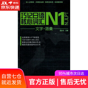 【正版图书】巧记日语核心词汇N1 提永红 电子科技大学出版社