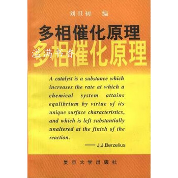 多相催化原理 刘旦初编 复旦大学出版社