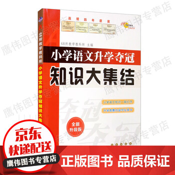 小升初知识大集结 小学语文升学夺冠基础重点知识大全通用版小学生一二三四五六年级毕业升学系统总复习资料集锦专项训练辅导教辅书