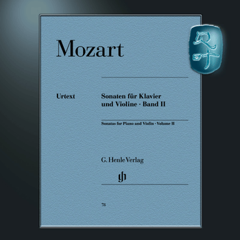 亨乐原版 莫扎特小提琴奏鸣曲卷二 Mozart Violinsonaten 2 br. HN78