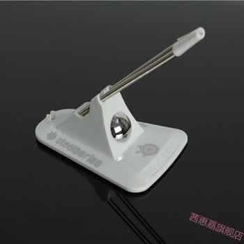 鼠标线夹固器 鼠标线夹固线器夹线器电竞游戏职业玩家外设 ie3.0 io1.1加重通用 白色信仰版 信仰版=LOGO