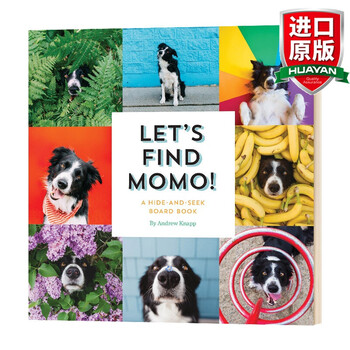 Let'S Find Momo 英文原版 让我们找到莫莫 寻找莫莫 英文版 狗狗摄影书