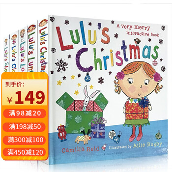 进口英文原版绘本Lulu's Loo Lulu系列 我爱露露系列5册 翻翻接触书