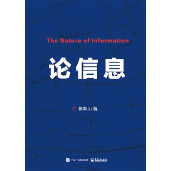 论信息 杨学山 电子工业出版社