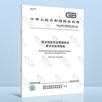GB/T 45001-2020 职业健康安全管理体系 要求及使用指南 替代GB/T 28001 中国标准出版社