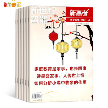 新高考（语文备考高三）学习辅导类期刊 2022年7月起订阅 1年共12期 杂志铺每月快递