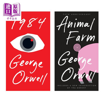 动物农场 1984 套装 英文原版 Animal Farm & 1984 小说合集