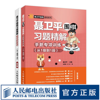 聂卫平围棋习题精解 手筋专项训练 从1级到1段 儿童围棋入门书 少儿围棋教程书籍 初学者围棋入门