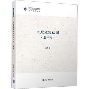 肖鹰文集初编 批评卷