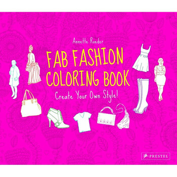 Fab Fashion: Coloring Book