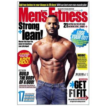 【包邮】【订阅】Mens Fitness 男生健身健康生活杂志 英国英文 年订13期原版