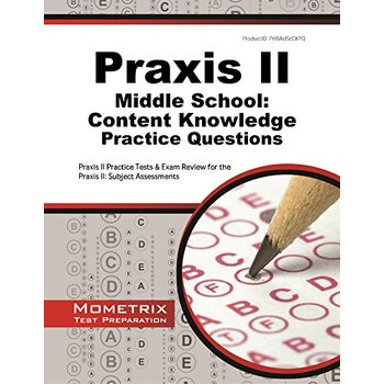 【】Praxis II Middle School: Content